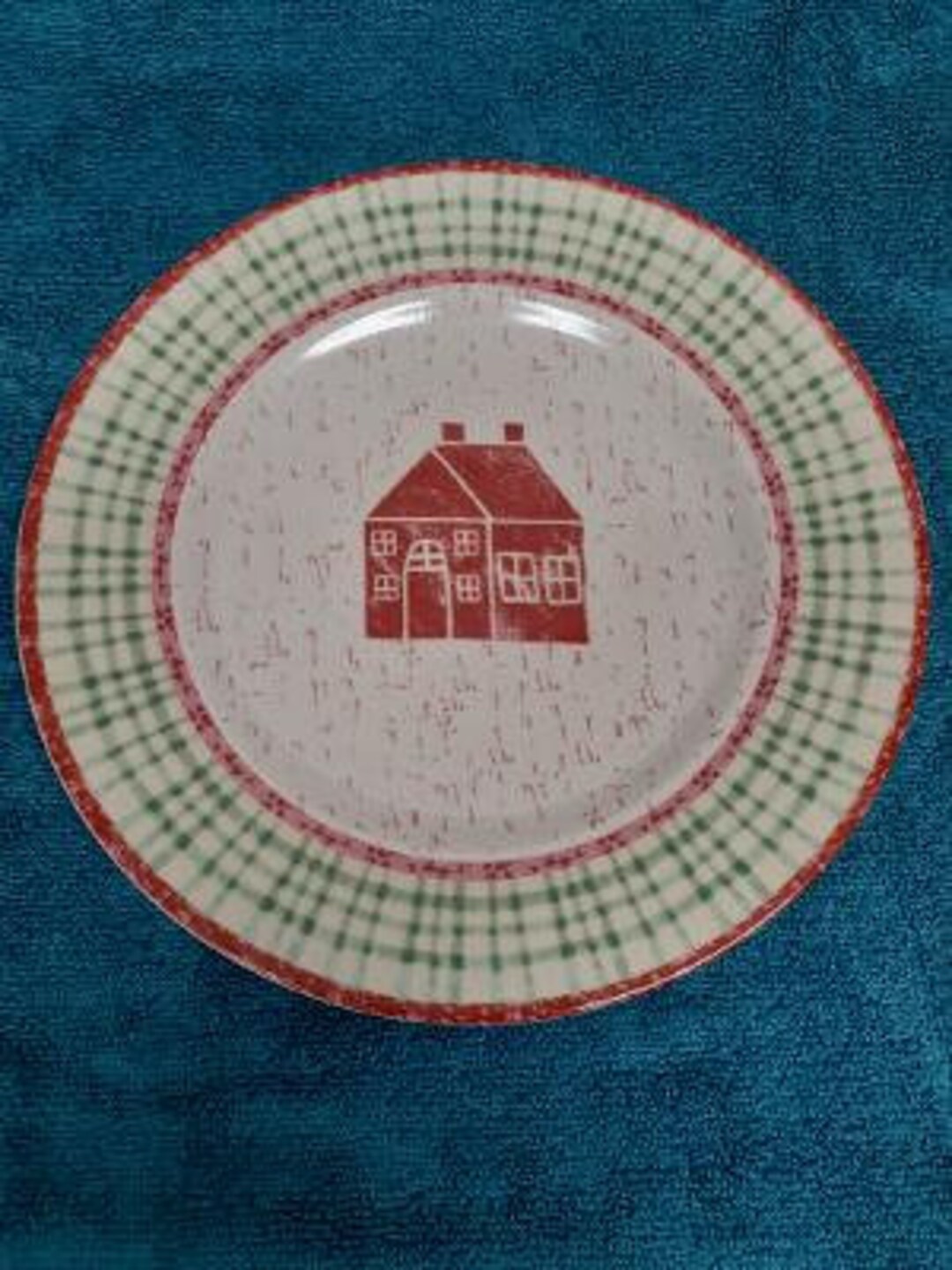 Coventry Genuine Stoneware Americana Pattern Dinner Plate - Etsy