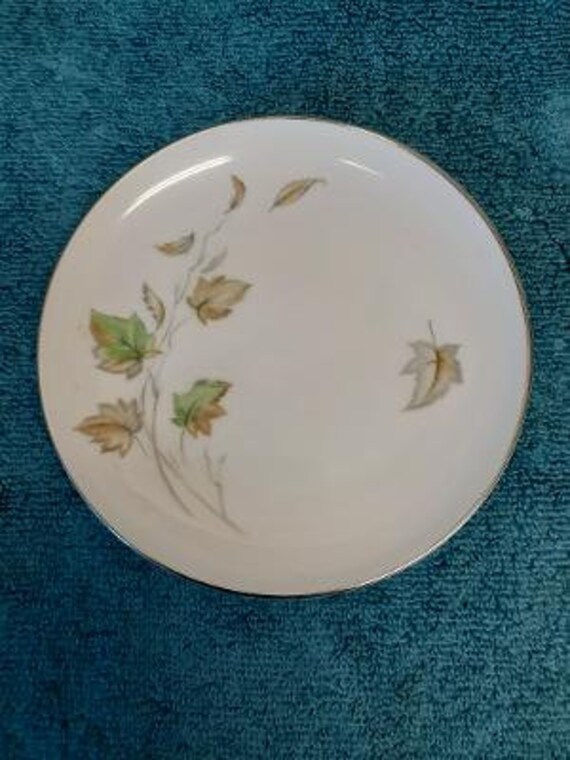 Three Castle China Harvest Time Pattern Bread and Butter Plate | Etsy