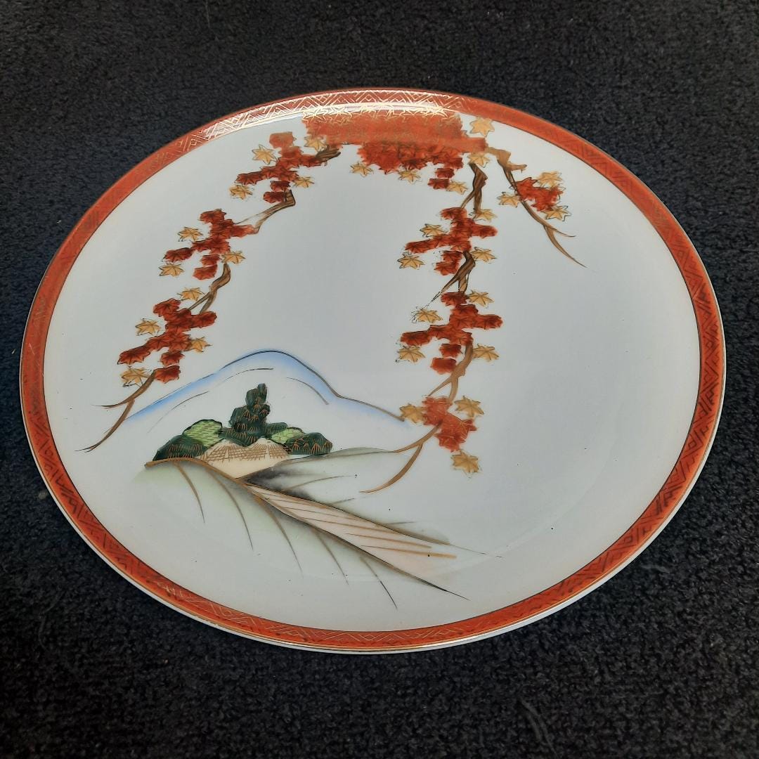 Kutani Mountain Scene Pattern Dinnerware Piece Choice - Etsy
