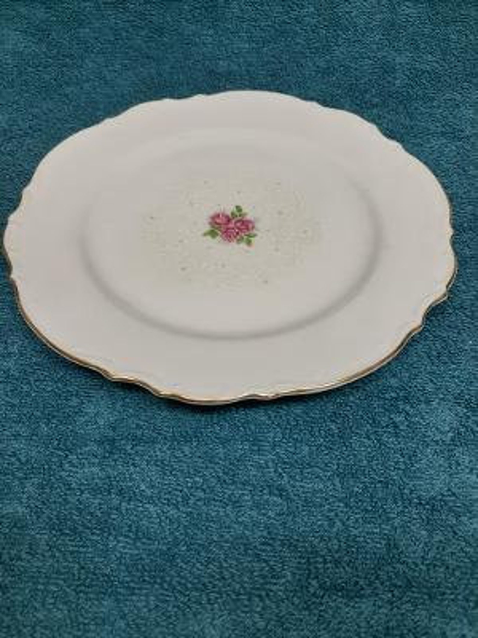 Bristol Fine China Rose Point Pattern Dinnerware Piece Choice Plate ...