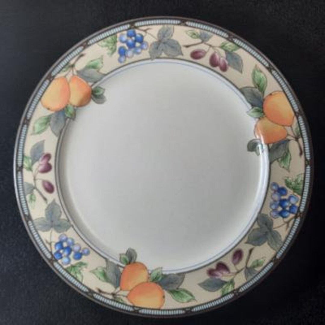 Mikasa Intaglio Garden Harvest Pattern Dinner Plate - Etsy