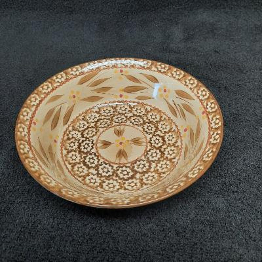 Temptations Presentable Ovenware by Tara Old World Brown Pattern ...