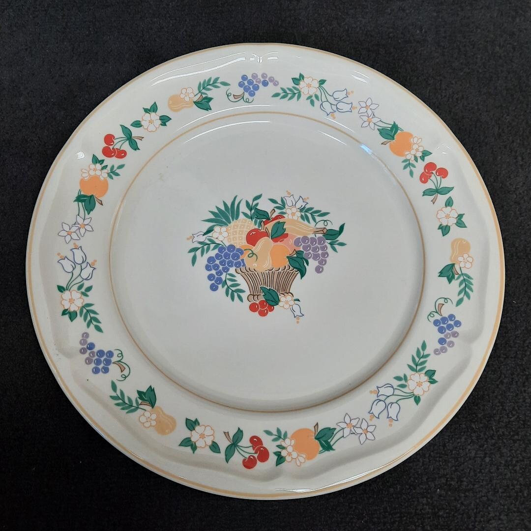 Sango Stone Ware Bountiful Pattern Dinner Plate - Etsy