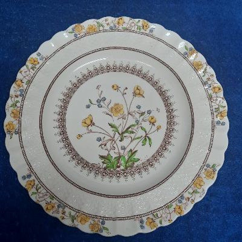 Copeland Spode Buttercup Pattern Dinnerware Pieces Choice Older Made in ...