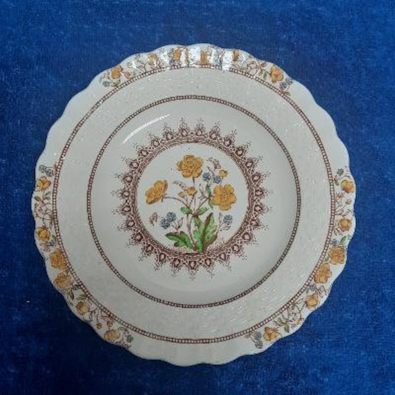 Copeland Spode Buttercup Pattern Dinnerware Pieces Choice Older Made in ...