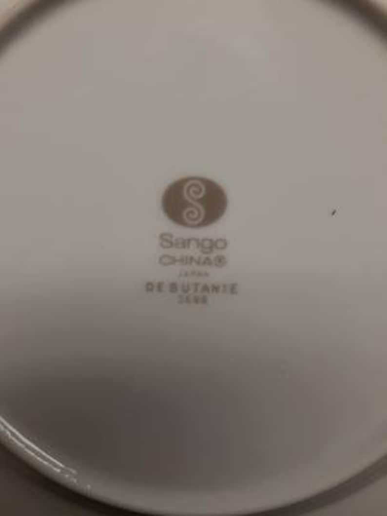 Sango China Debutante Pattern Bread and Butter Plate Made in Japan - Etsy