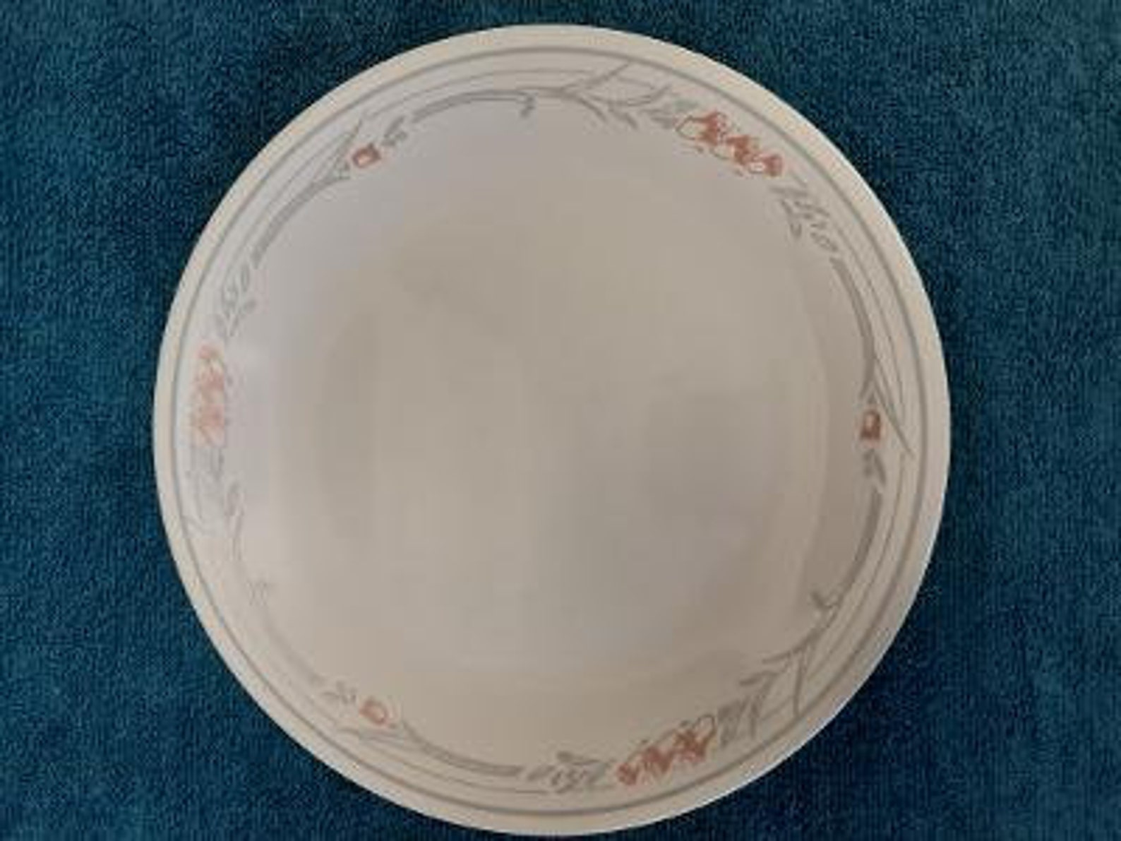Corning Corelle Rose Pattern Dinner Plate Made in USA - Etsy