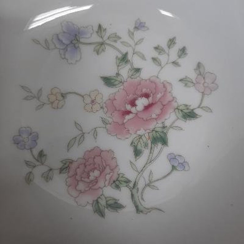 Crescent Fine China CCN4 Floral Pattern Round Vegetable Serving Bowl ...