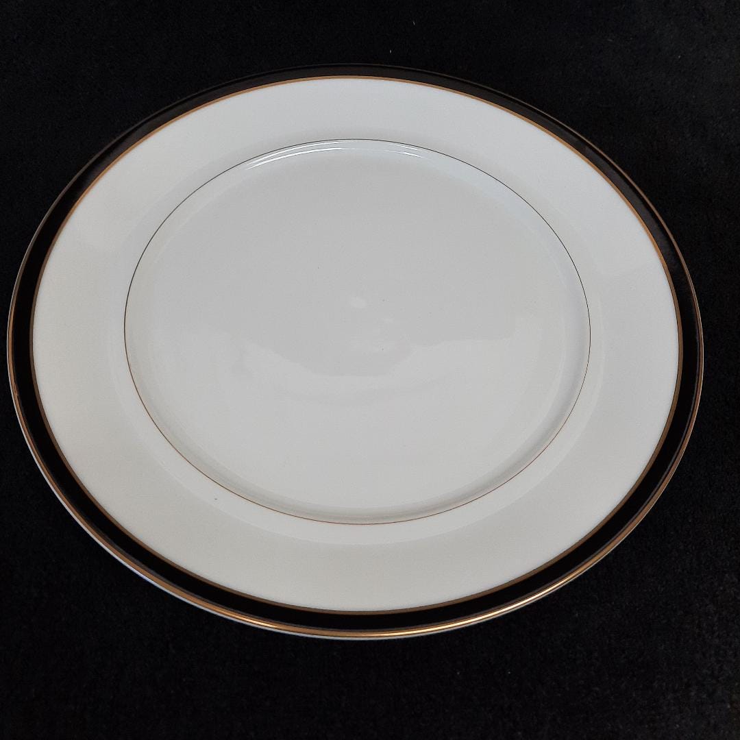 Mikasa Petite Bone China Black Tie L6206 Pattern Dinnerware Piece ...