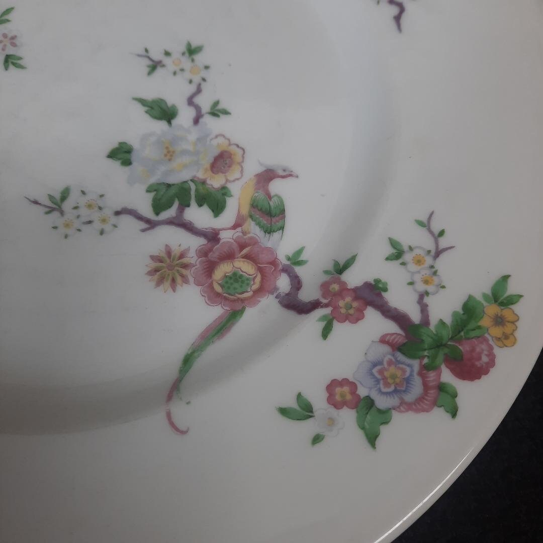 B & C Limoges L. Bernardaud BER52 Bird of Paradise Pattern Dinnerware ...