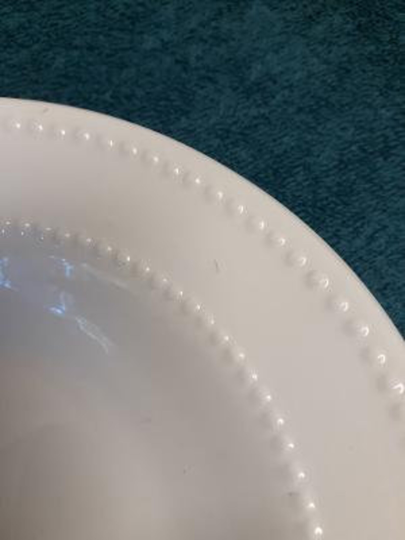 Royal Norfolk Embossed Dots Pattern Off White Rimmed Soup Bowl - Etsy 日本