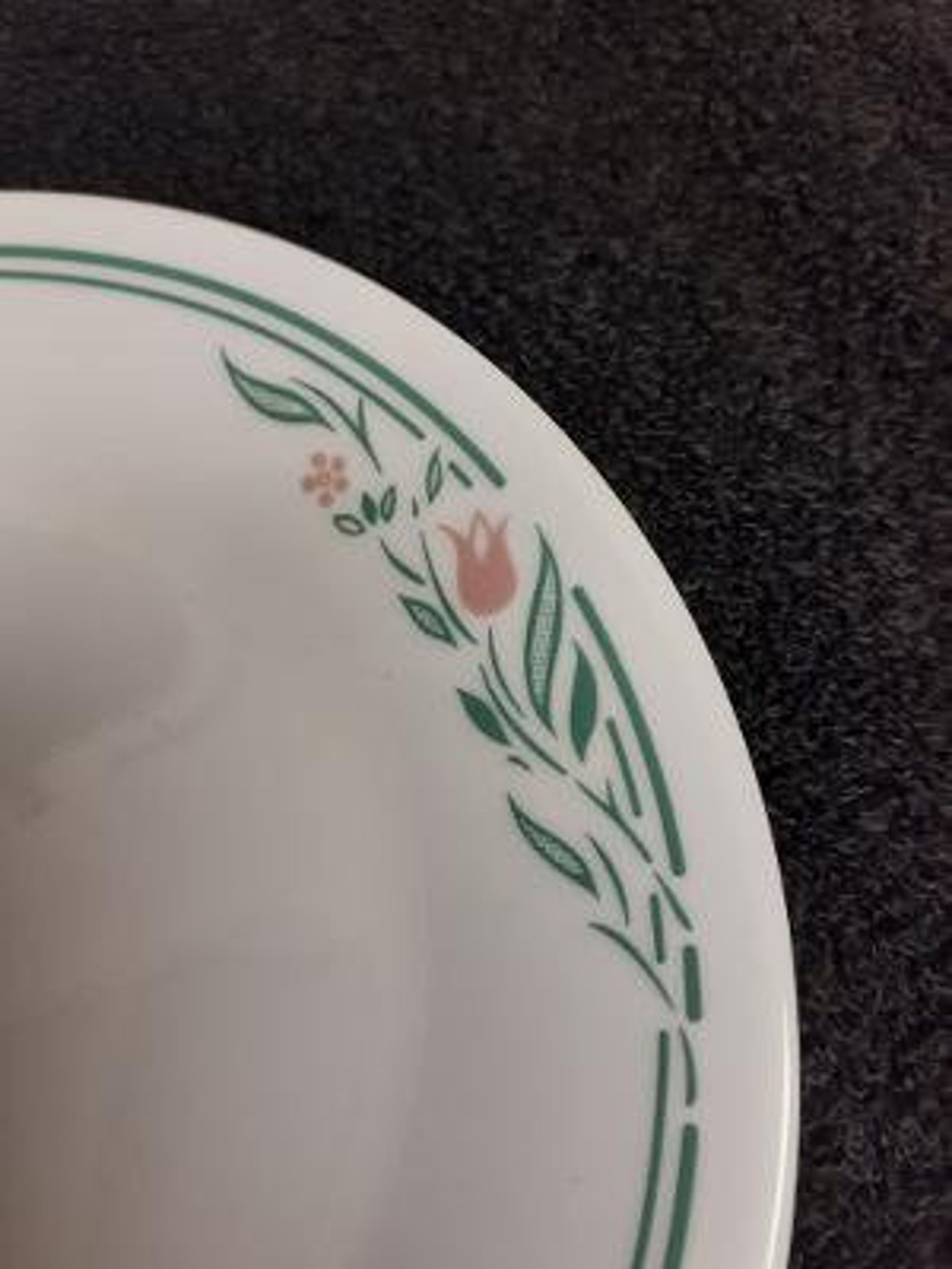 Corelle by Corning Rosemarie Pattern Bread and Butter Plate Made in USA ...