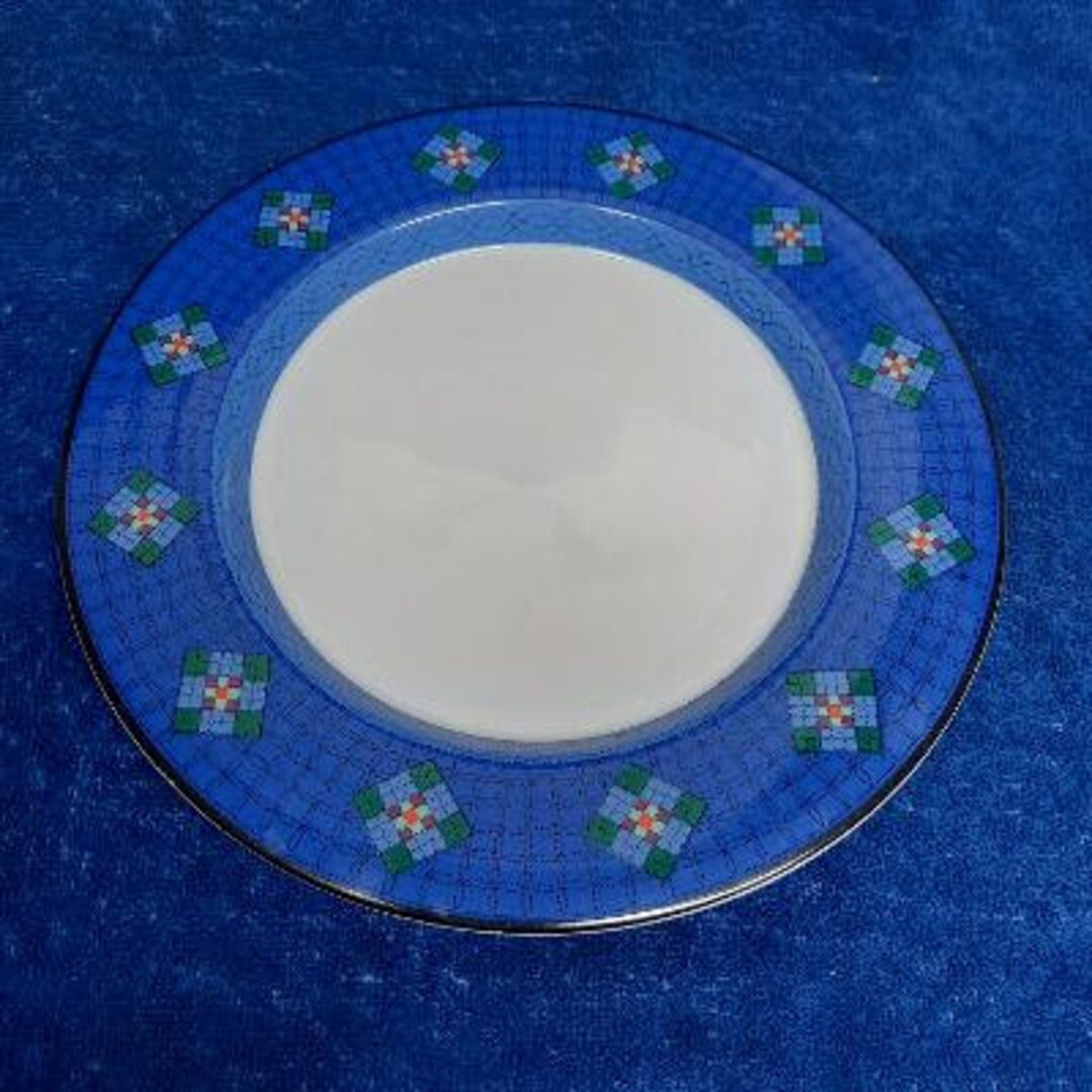 Dansk Quiltings Dinnerware Nine Panel Pattern Salad Plate Made in ...