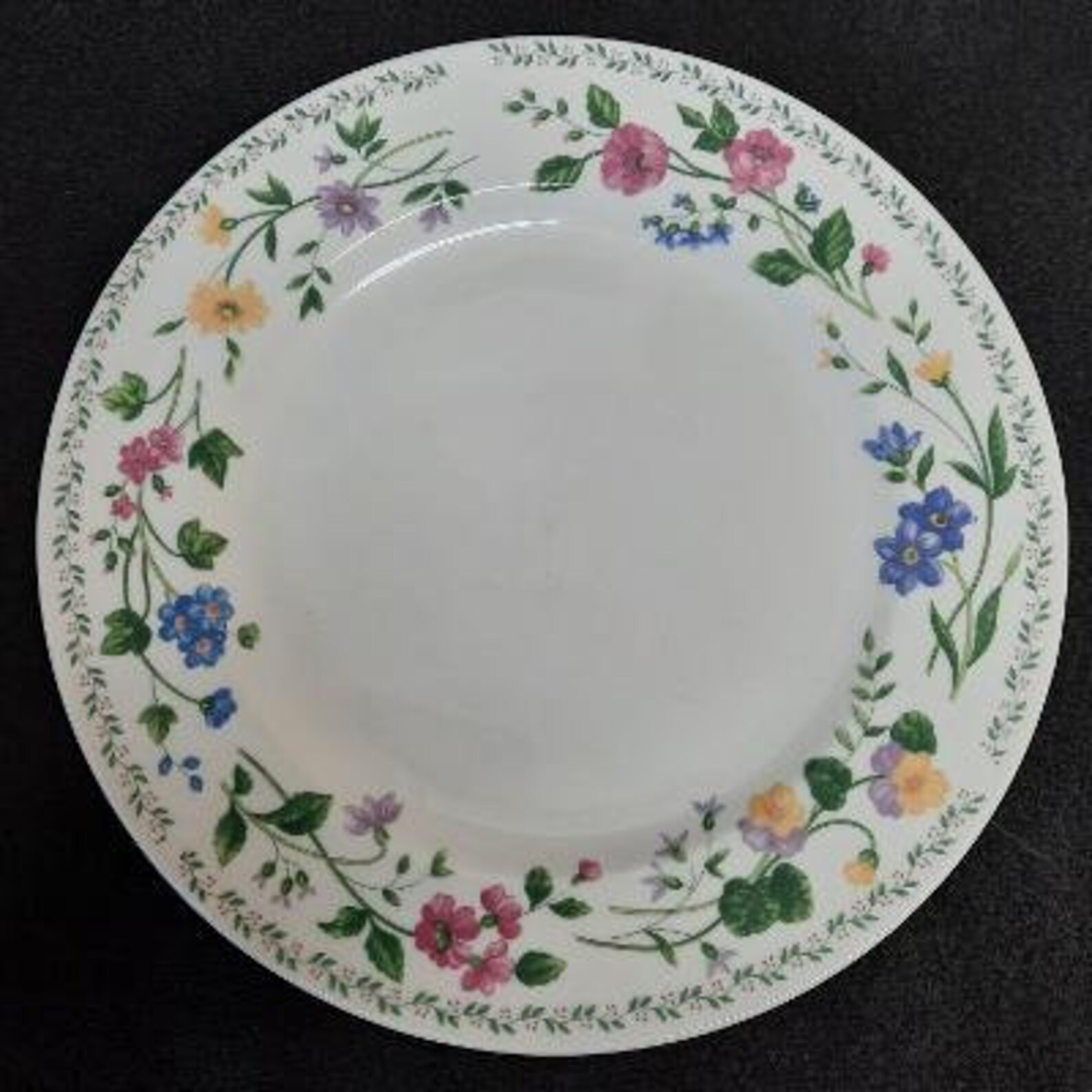 Farberware Stoneware English Garden 225 Pattern Round Chop Plate ...