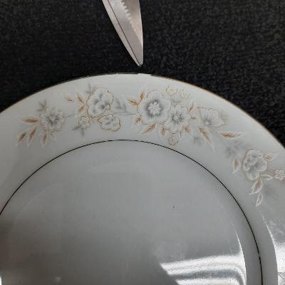 Diamond China Winchester Pattern Bread and Butter Pie Plate Made in ...