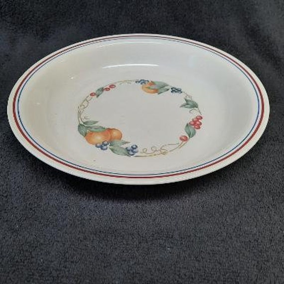 Corelle by Corning Abundance Pattern Deep Dish Pie Serving - Etsy