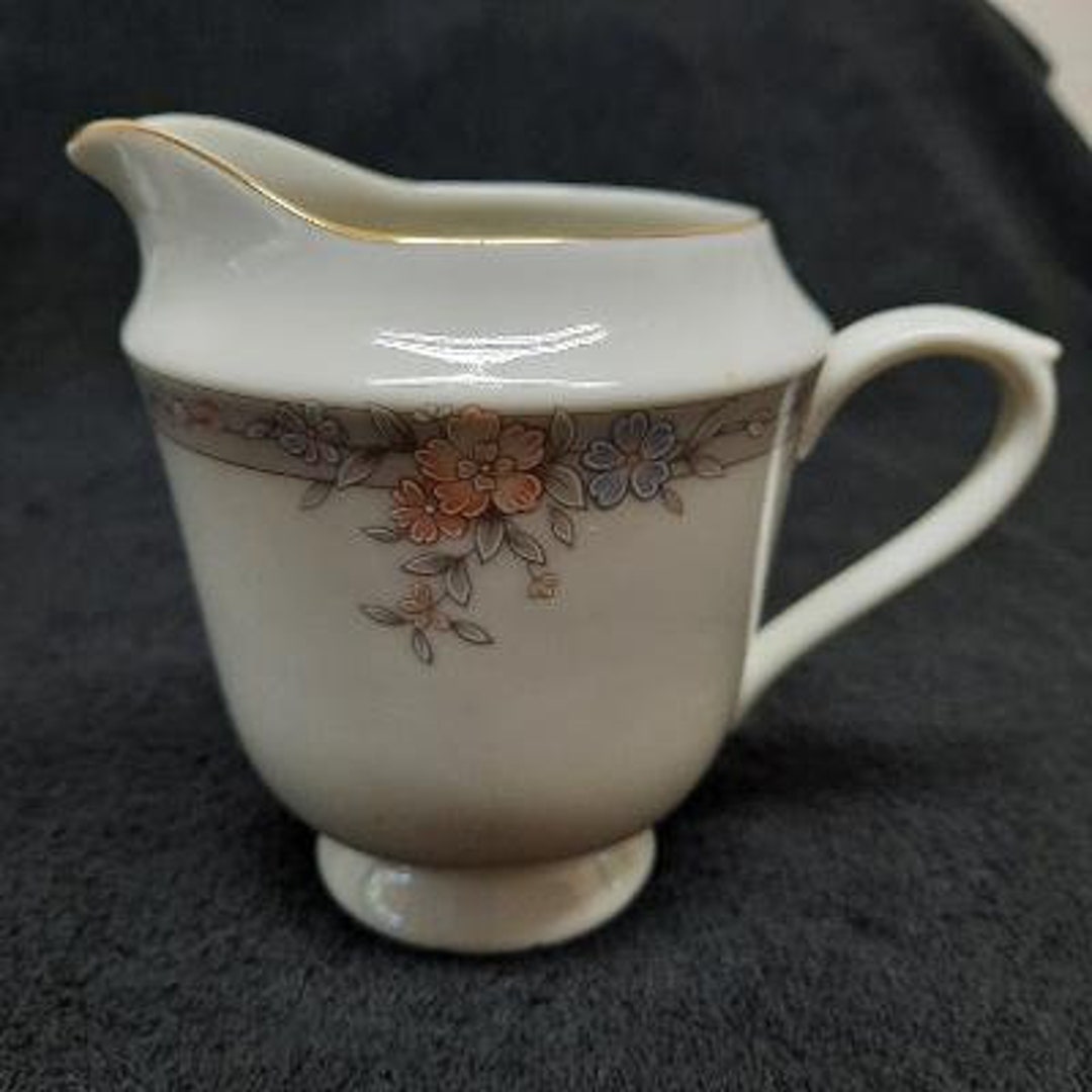Sango Regency Collection Fine Ivory China Monroe Pattern Creamer Jug ...