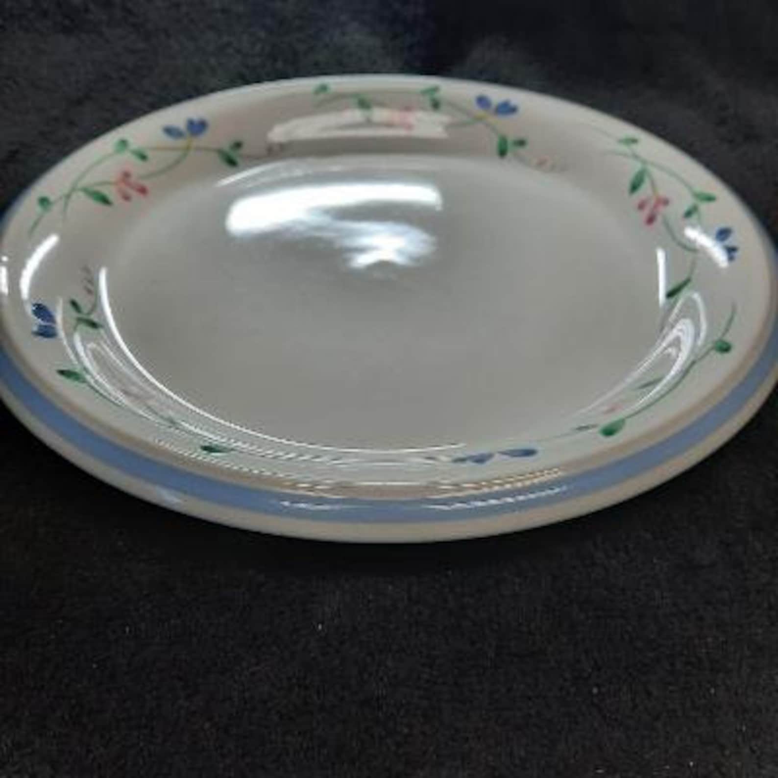 Allegro Stoneware Hearthside Pattern Dinner Plate - Etsy