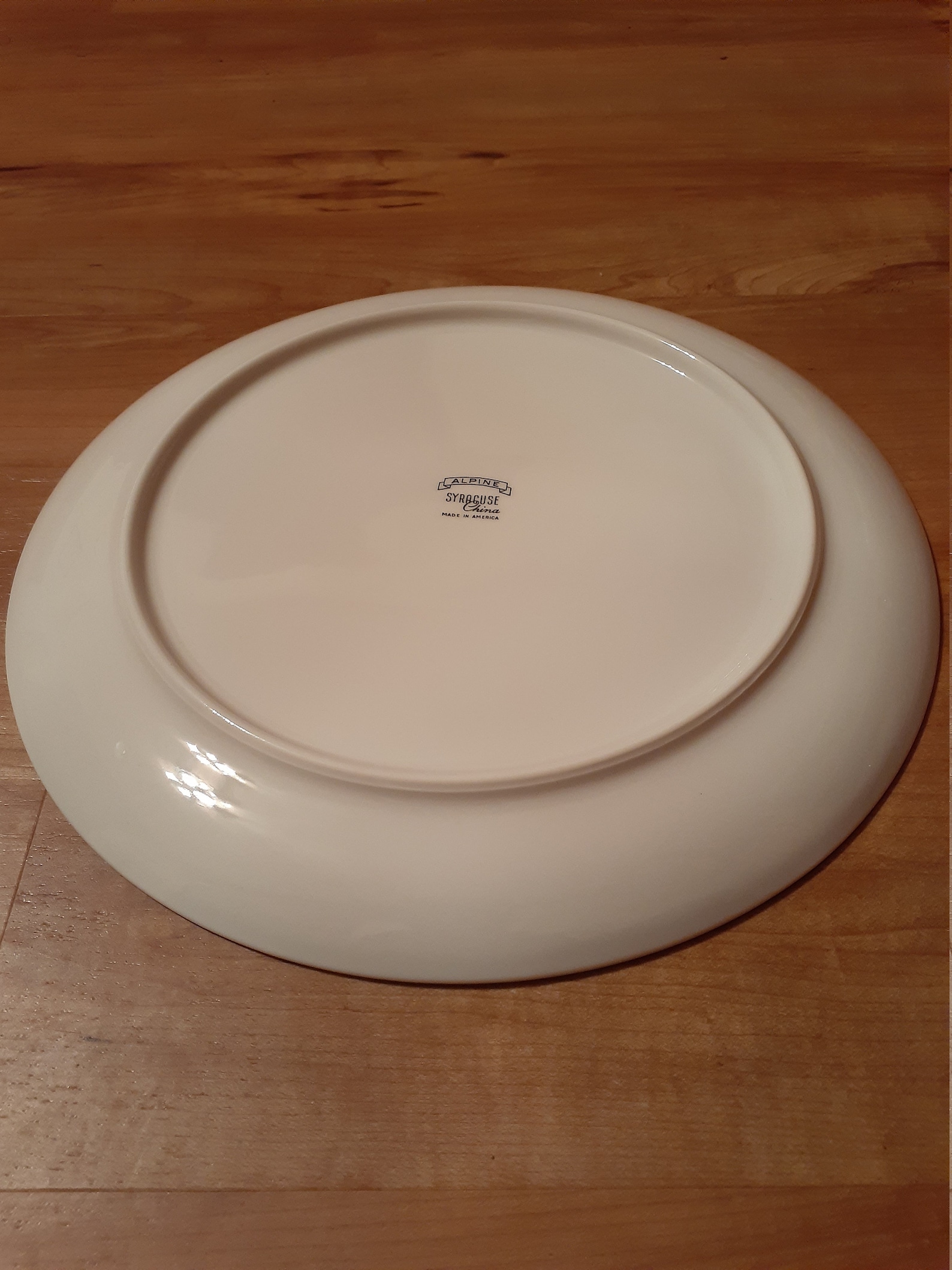 Syracuse China Alpine Pattern Dinner Plate Made in America - Etsy