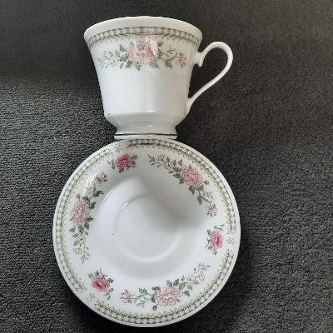Crescent Fine China CCN4 Floral Pattern 5 Piece Place Setting - Etsy