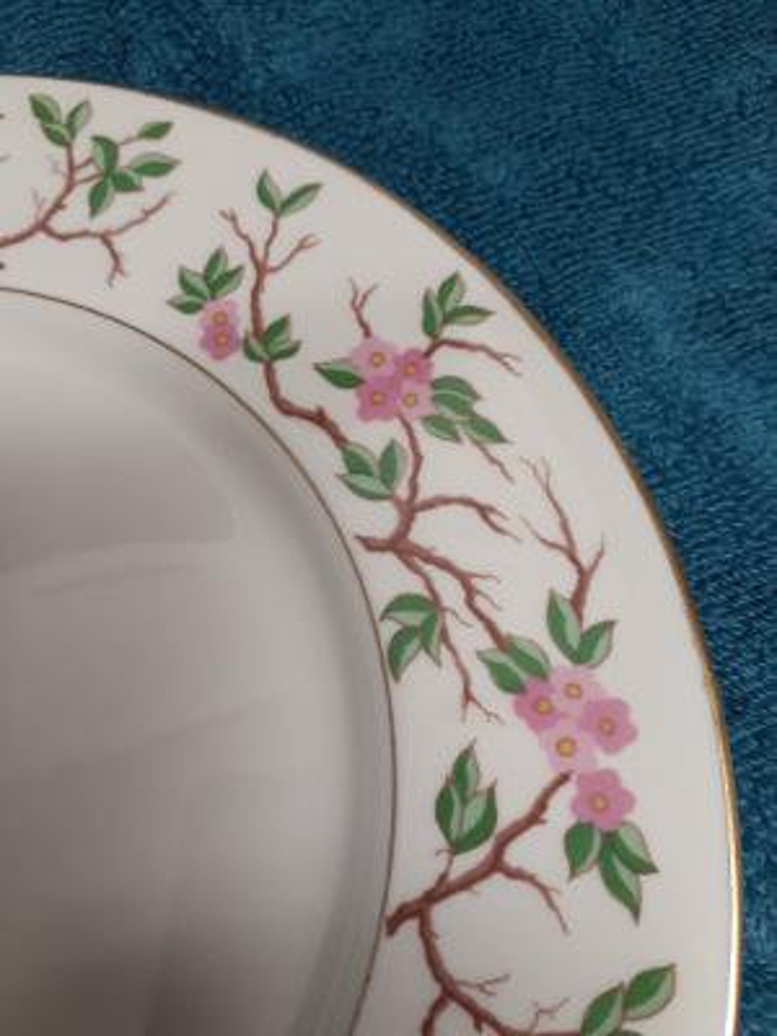 Franciscan Woodside Pattern Dinner Plate Made in California - Etsy