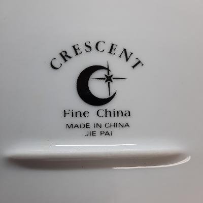Crescent Fine China CCN4 Floral Pattern Oval Meat Serving - Etsy