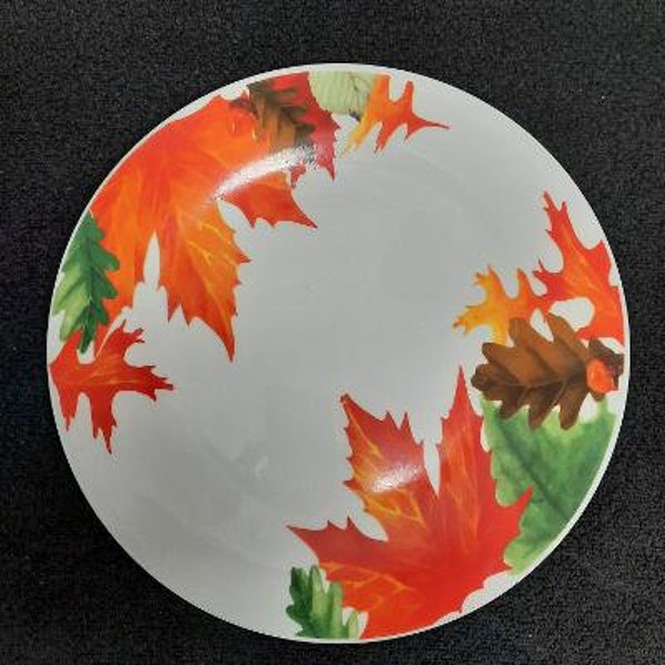 Royal Norfolk Fall Leaves Ceramic Plates - Etsy