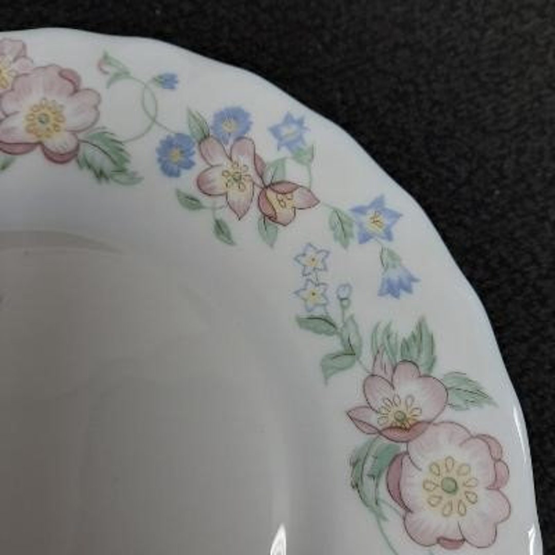 Arcopal Champetre Pattern Floral Salad Plate Made in France - Etsy