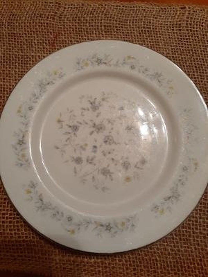 Crescent China by Ranmaru Chantilly Pattern Salad Plate Made - Etsy