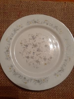 Crescent China by Ranmaru Chantilly Pattern Salad Plate Made - Etsy