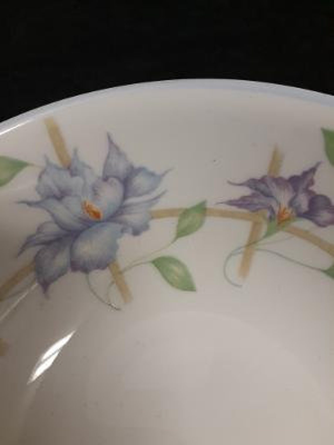 Denby Fine Porcelain the Pastel Collection Harmony Pattern Cereal Bowl ...