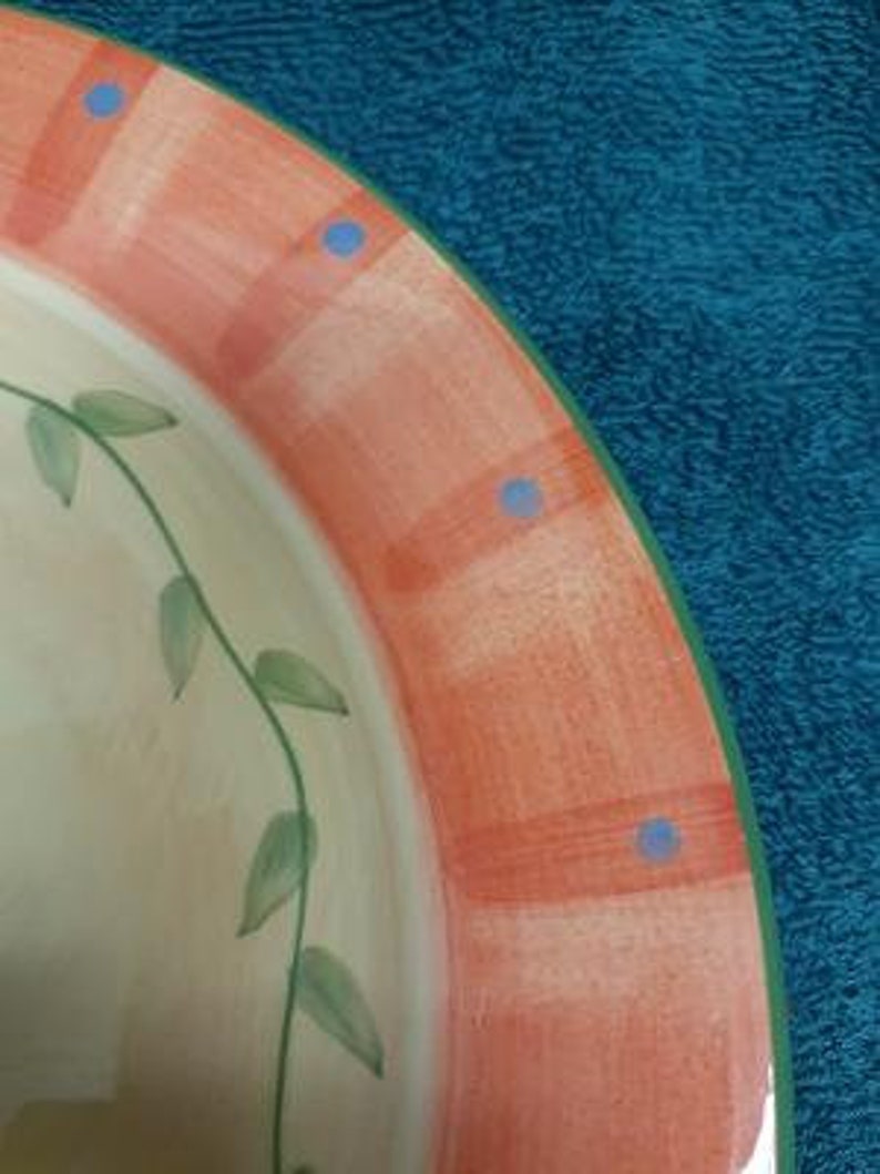 Pfaltzgraff Napoli Pattern Hand Painted Dinner Plate - Etsy