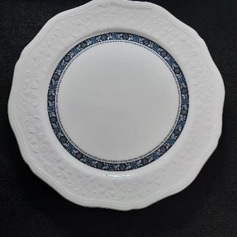 Hankook Super Bone Fine China St James HNK27 Pattern Dinner Plate - Etsy