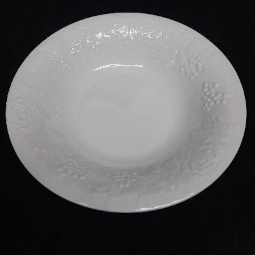 Gibson Housewares Four Seasons Pattern Dinnerware Pieces Embossed Fruit ...