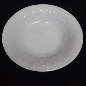 Gibson Dinnerware White Fruit Pattern - Etsy