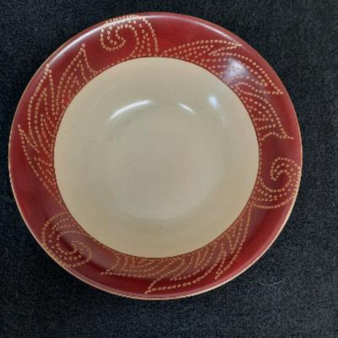 Pier 1 Stoneware Matira Pattern 10 Inch Round Vegetable Serving Bowl - Etsy