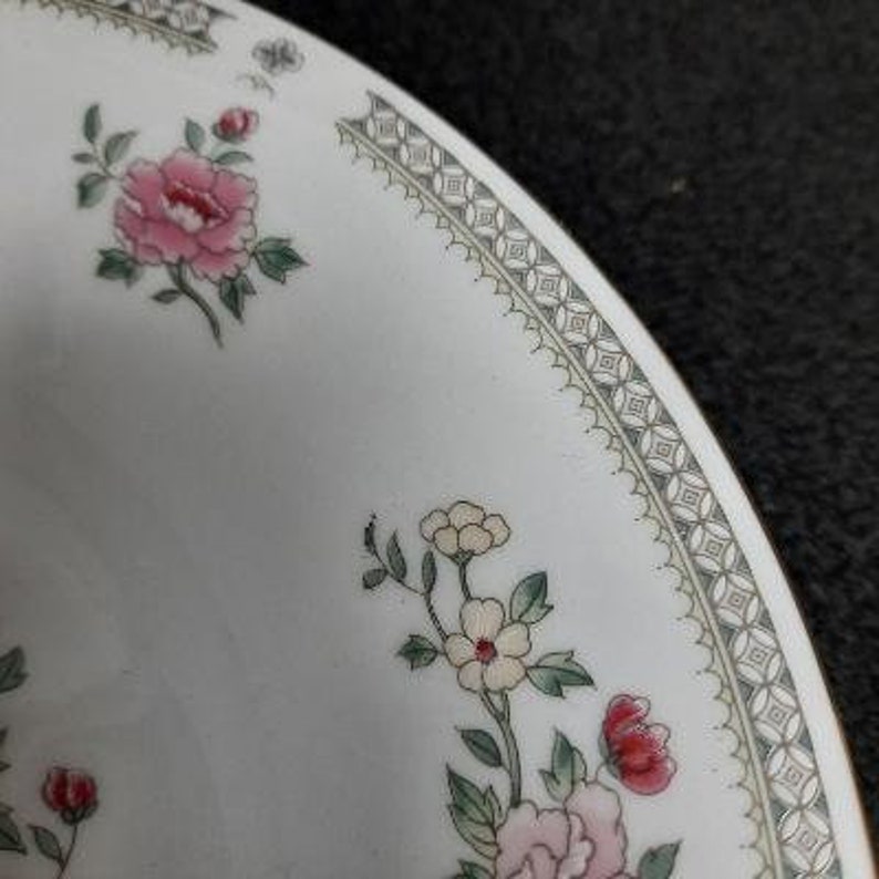 Trisa Fine Porcelain 1560 Roses Pattern Coupe Soup Bowl - Etsy