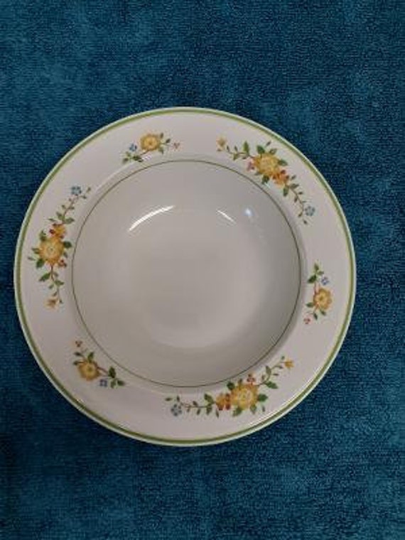 Noritake Versatone Lineage Pattern Rimmed Soup Bowl Vintage - Etsy