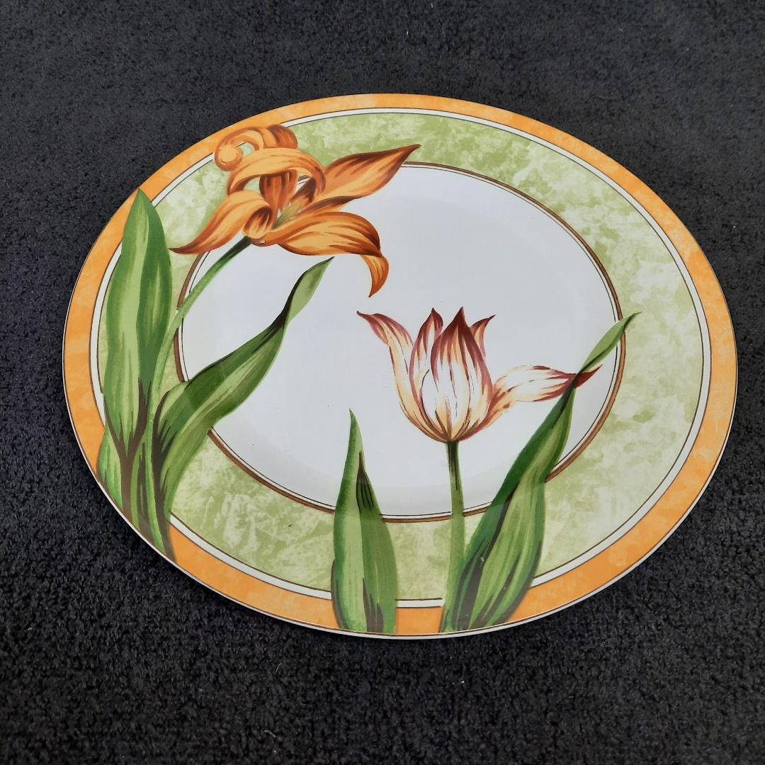 222 Fifth Genuine Stoneware Emily Pattern Dinnerware Piece Choice - Etsy