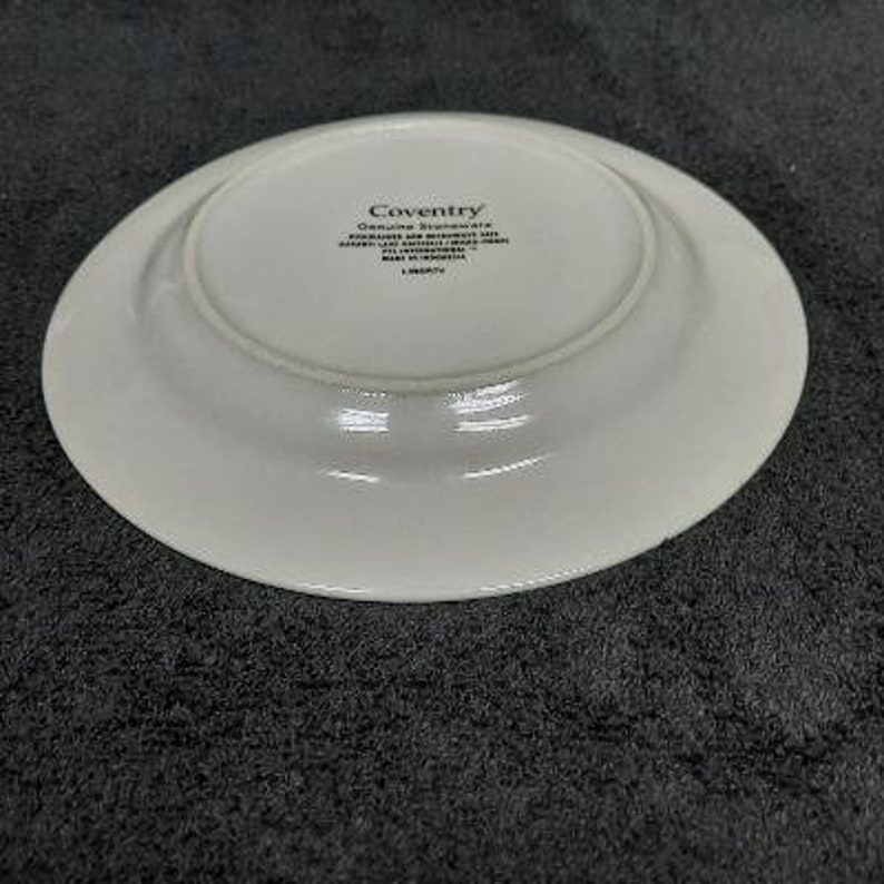 Coventry Genuine Stoneware Liberty Pattern Salad Plate - Etsy