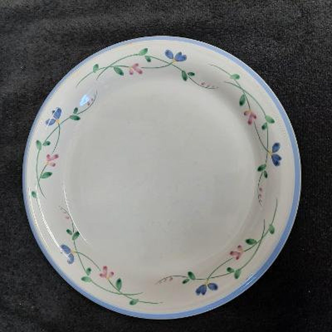 Allegro Stoneware Hearthside Pattern Dinner Plate - Etsy