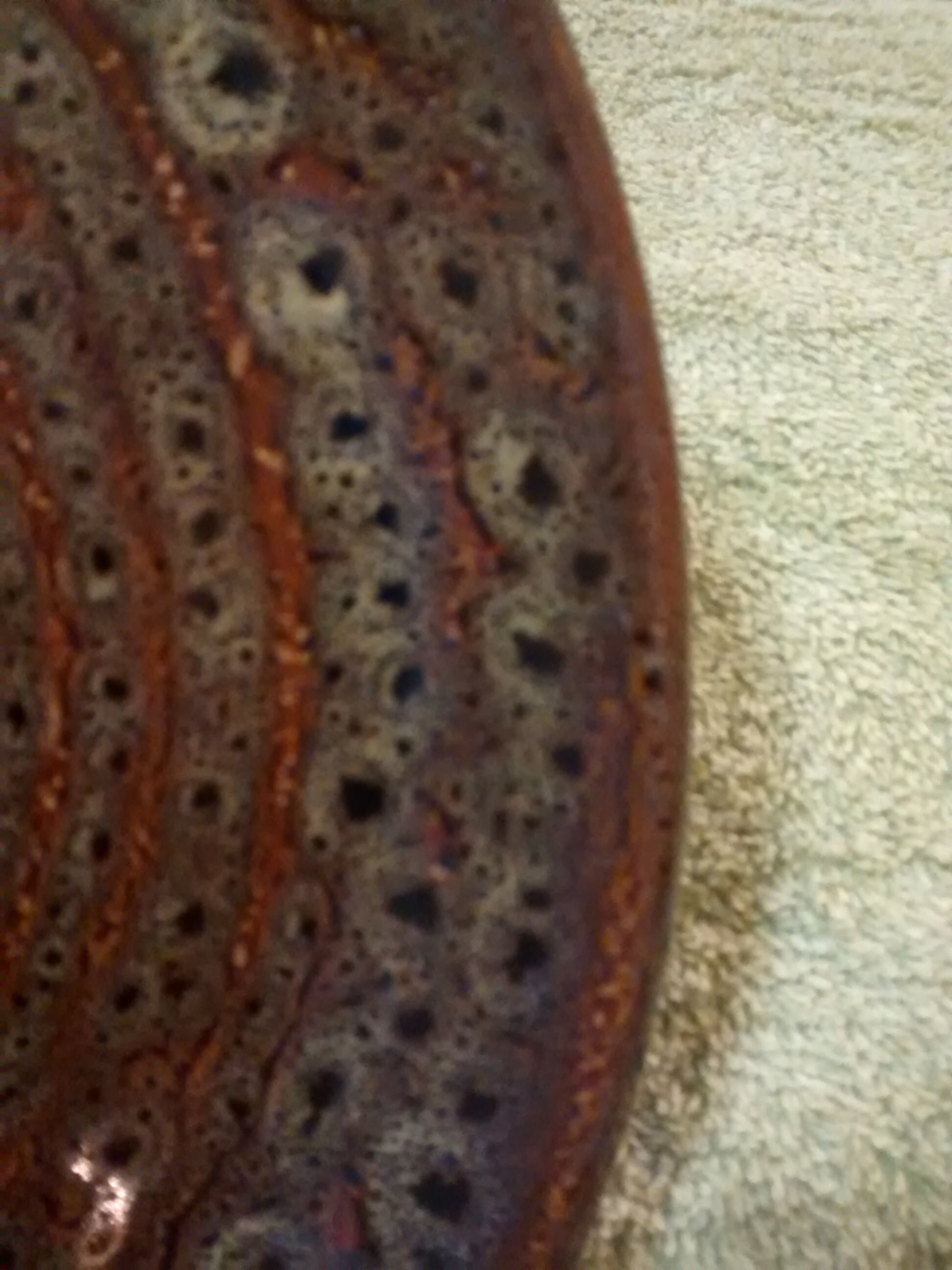 Jaclyn Smith Today Series Mottled Brown Pattern Dinner Plate - Etsy