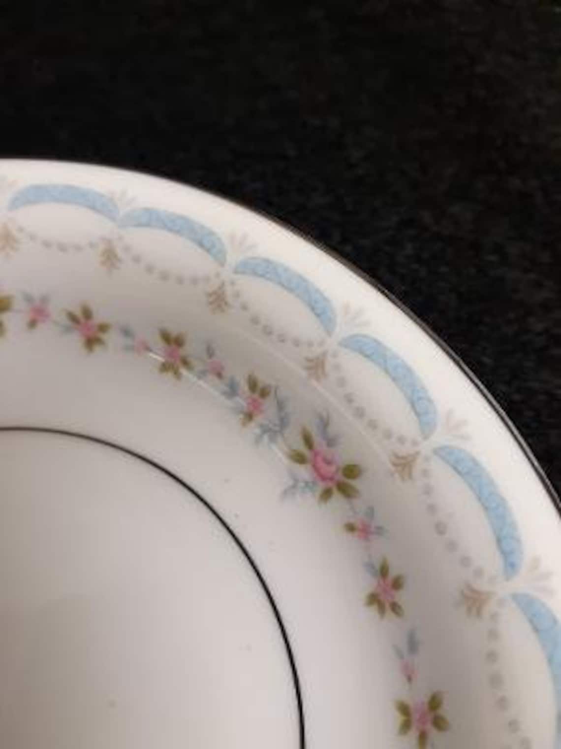 Mikasa Fine China Narumi Manon Pattern Fruit Berry Dessert Bowl Made in ...