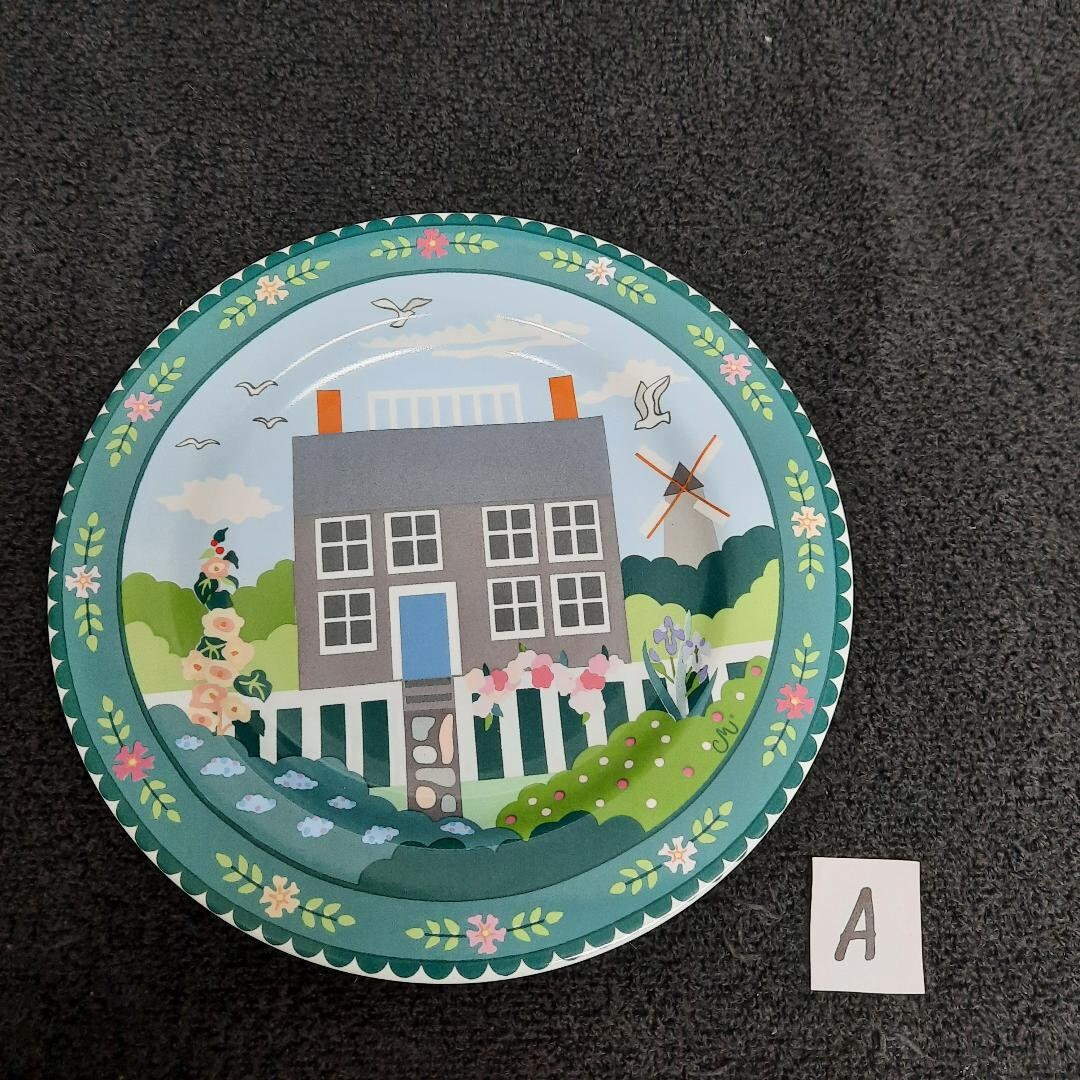 Sakura Genuine Stoneware Nantucket Pattern Salad Plate Choice Claire ...
