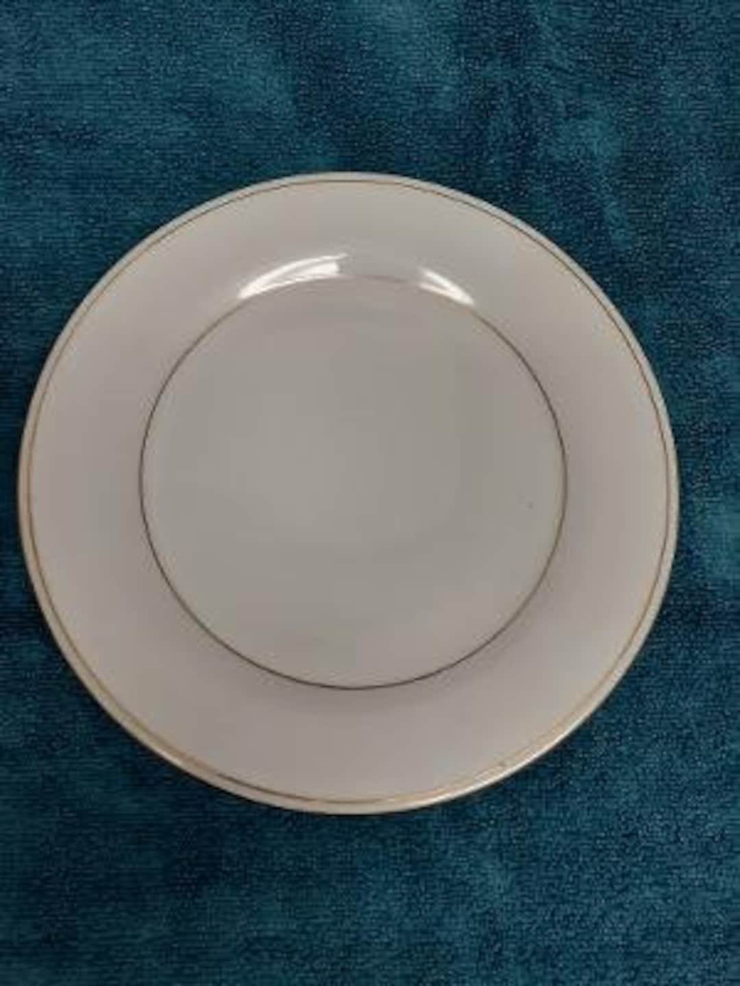 Tienshan Fine China Classic Gold Elegant Pattern Dinner Plate Gold Trim ...