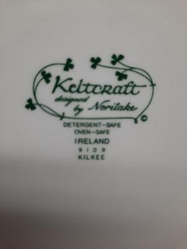 Noritake Keltcraft Kilkee Pattern Salad Plate Made in Ireland - Etsy