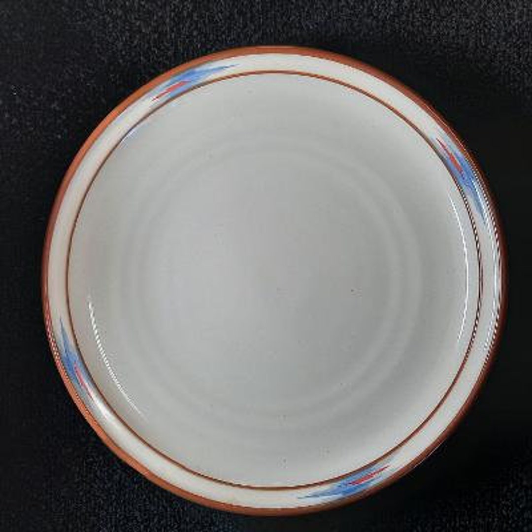 Noritake Stoneware Raindance Pattern Salad Plate Made in Japan - Etsy