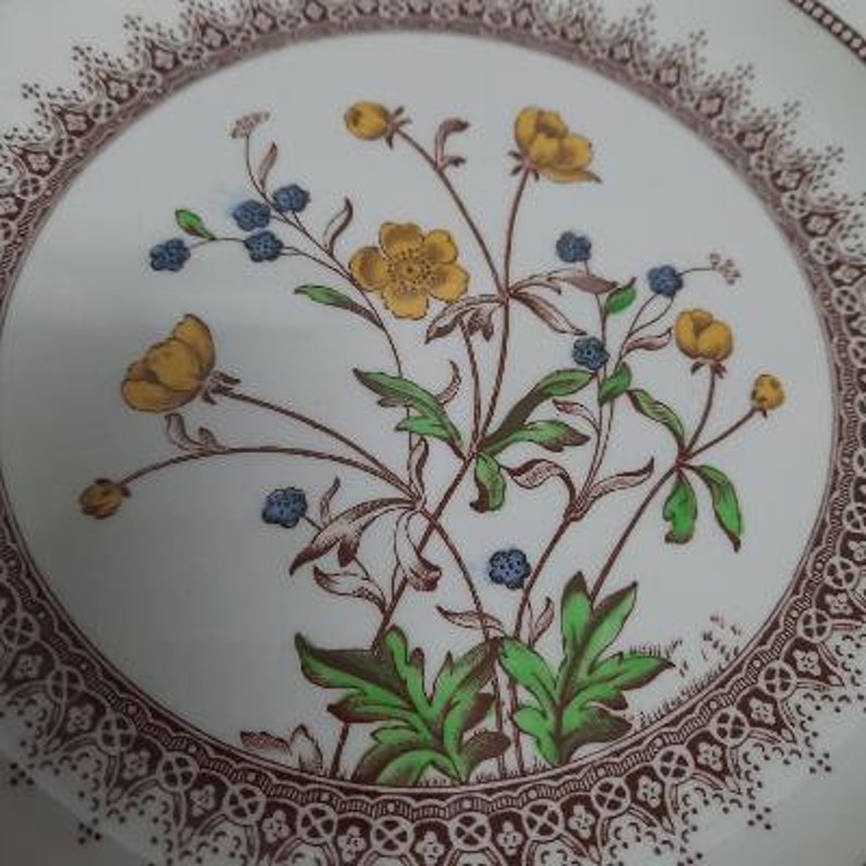 Copeland Spode Buttercup Pattern Dinnerware Pieces Choice Older Made in ...