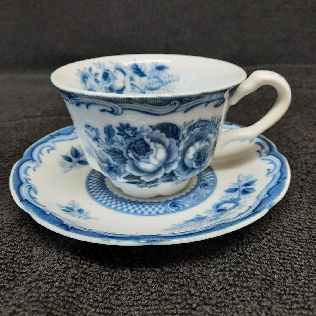 Blue Rose Fine China Chatham Pattern Dinnerware Piece Choice Blue Rose Fine China Chatham Pattern Dinnerware Piece Choice