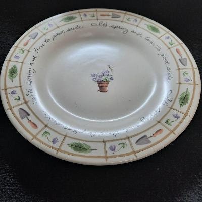 Pfaltzgraff Perennials Flower Garden Pattern Salad Plate - Etsy